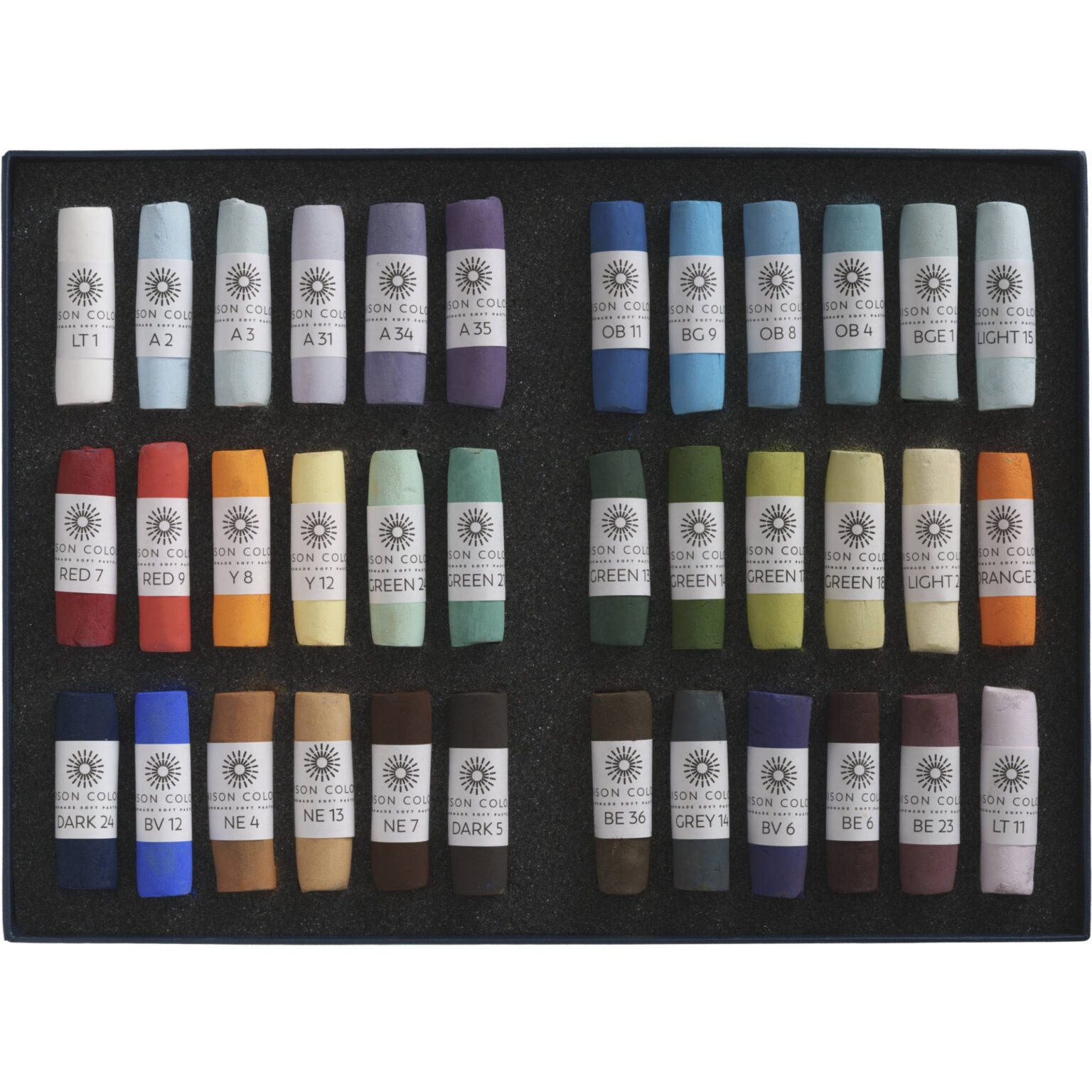 Robert Dutton Moorland 36 Small Stick Soft Pastel Set | Unison Colour ...