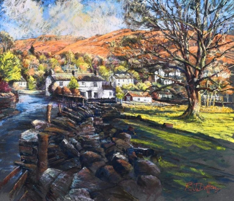 Landscape expression with Unison Colour pastels, by Robert Dutton ...