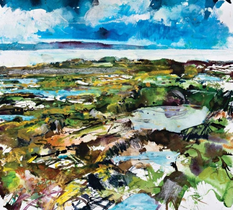 Landscape expression with Unison Colour pastels, by Robert Dutton - Unison Colour