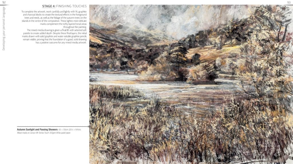 Landscape expression with Unison Colour pastels, by Robert Dutton - Unison Colour