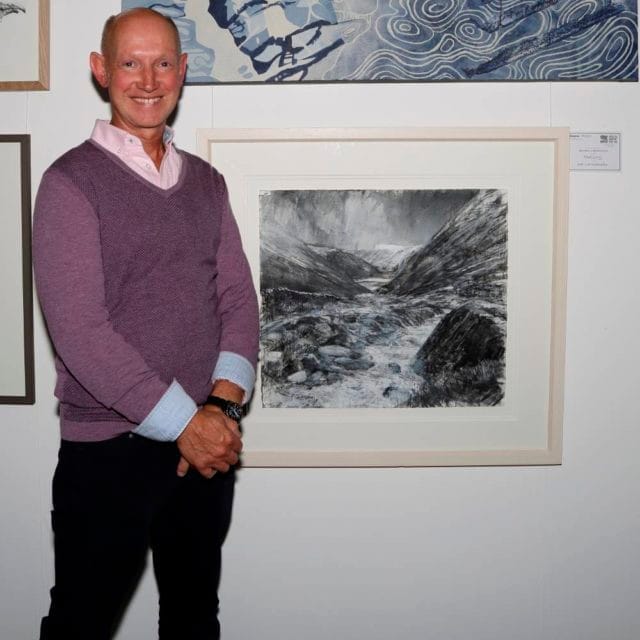 Landscape expression with Unison Colour pastels, by Robert Dutton - Unison Colour