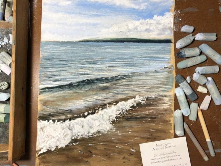 Taking an Online Soft Pastel Workshop, by Nina Squire - Unison Colour