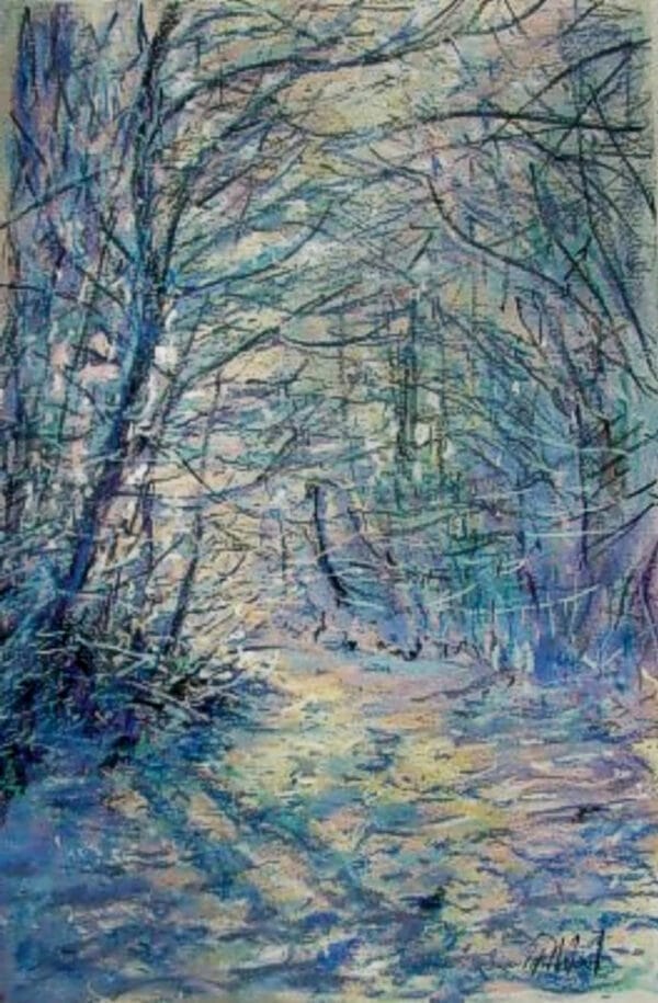 Watercolour, Black Chinagraph Pencil & Soft Pastels, by Peter Wood ...