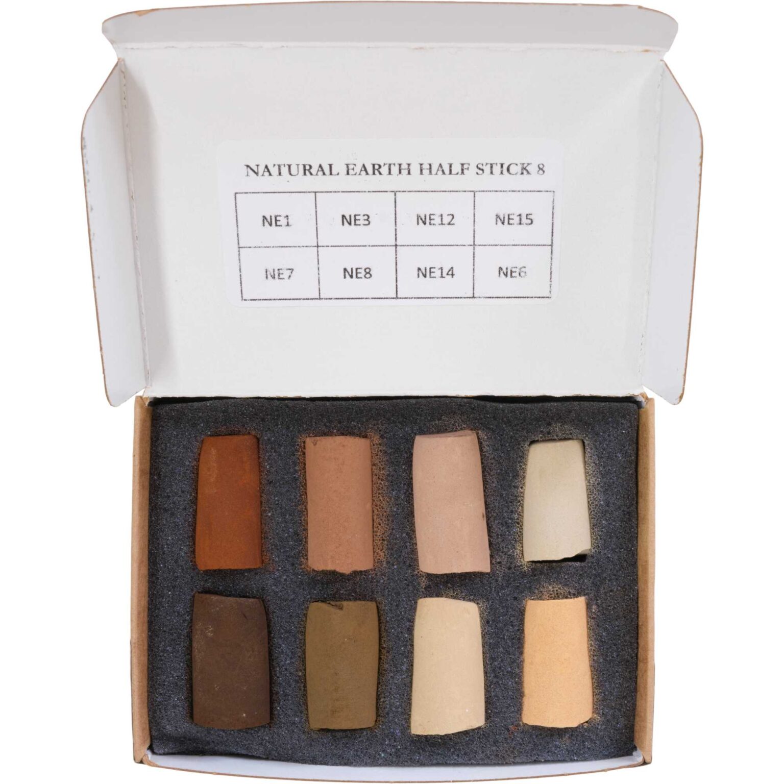 Natural Earth Half Stick 8 - Unison Colour Soft Pastels