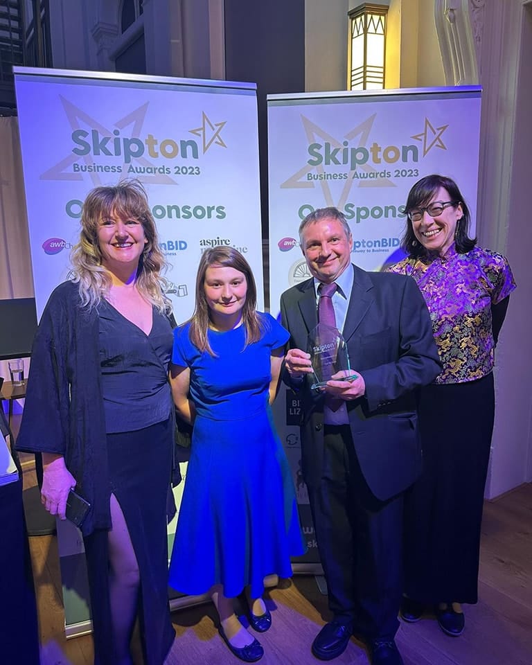 The Art Shop Skipton Wins Award, by Liz Reekie - Unison Colour