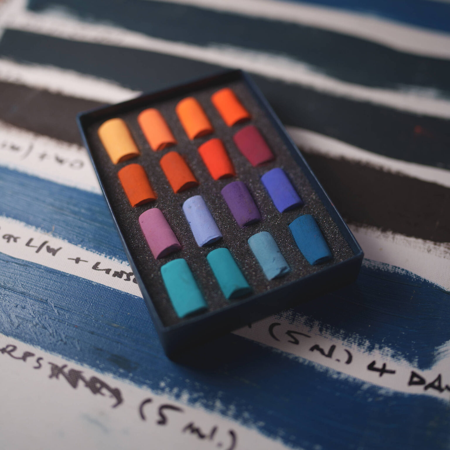 Centenary 16 Half Stick Soft Pastel Set - Unison Colour Soft Pastels