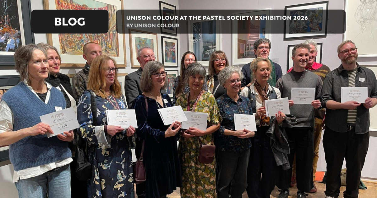 Unison Colour at the Pastel Society Exhibition 2026, by Unison Colour ...